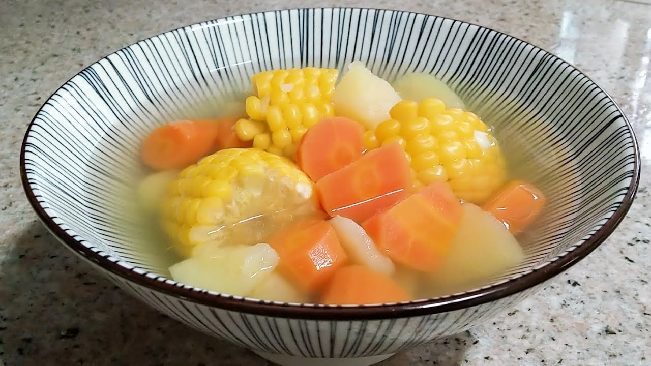 SUP ABC !! RESEP SUP SAYURAN ABC CEPAT SAJI YANG SEGAR DAN ENAK - YouTube