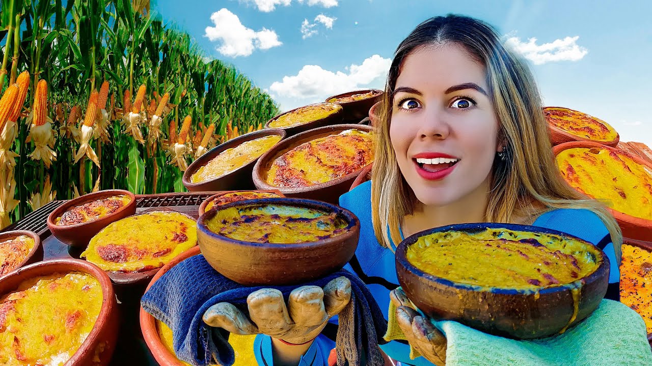 😋 Comí el PASTEL DE CHOCLO por primera vez. - YouTube