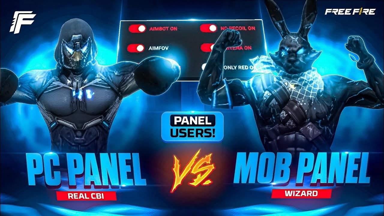 PC Panel 😮 vs MOB Panel 😡 (1 vs 1 Fight) Real CBI vs Wizard FF 🇵🇰🇮🇳 TOP ...