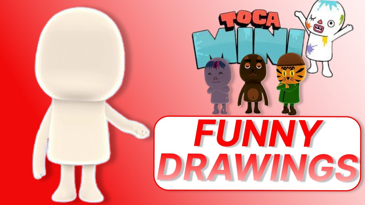 Toca MINI draw a Pinkie pie !FUNNY DRAWINGS! GAMEPLAY VIDEO - YouTube