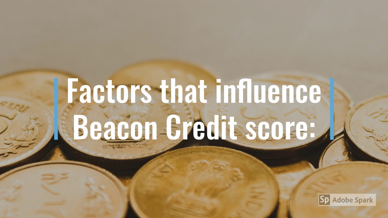 Calculating BEACON Credit Score BUS 3340-1 - YouTube