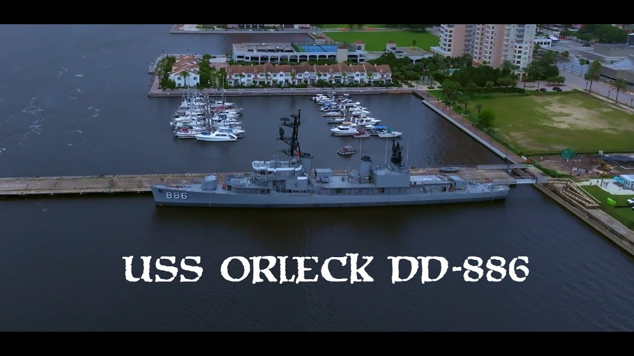 USS Orleck DD-886 (Jacksonville Naval Museum) - YouTube