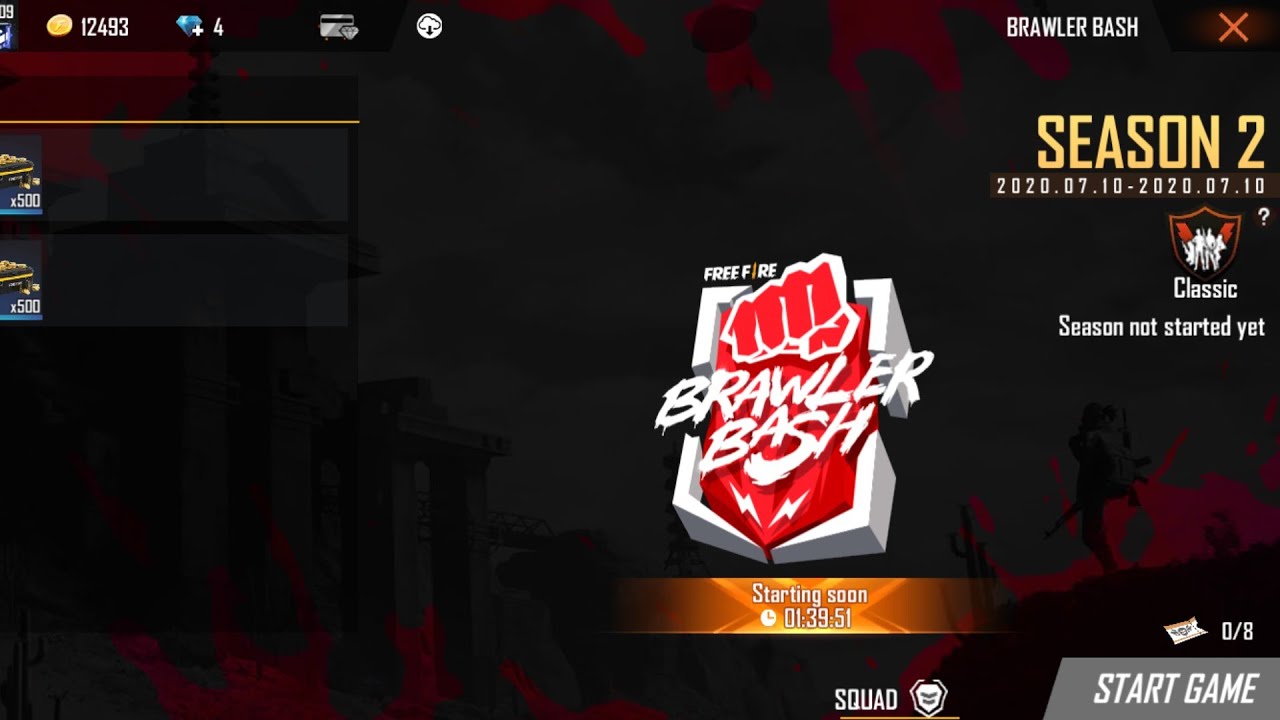Brawler bash season 2 #freefire #valevalesong #djalok #brawler_bash ...