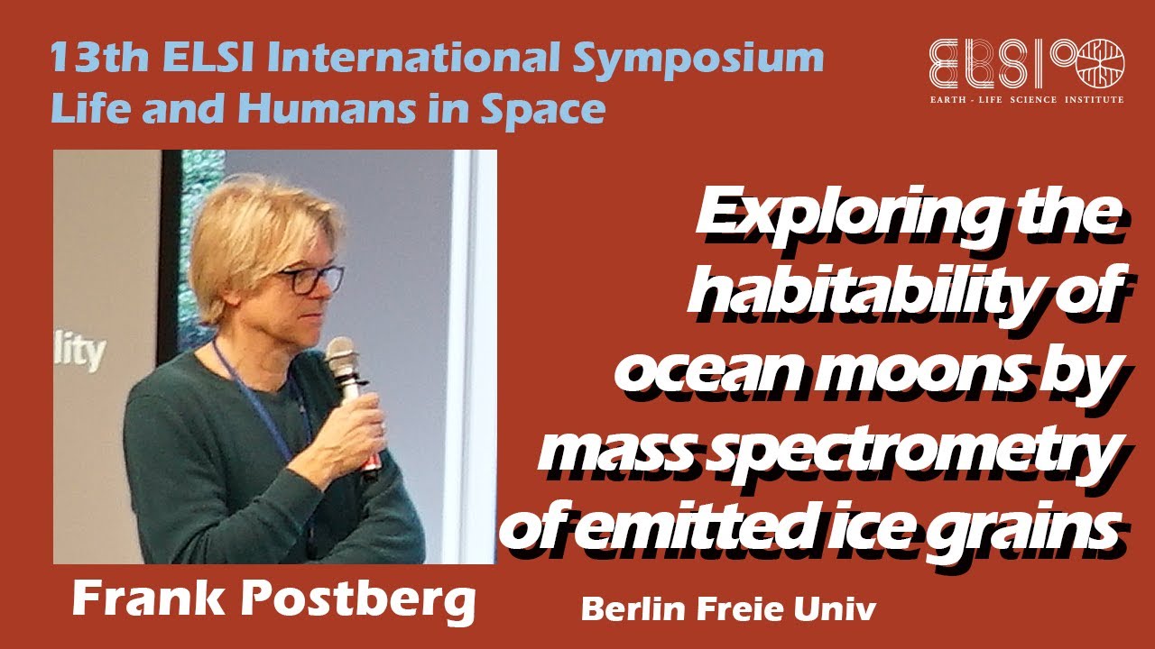 ＃ELSI2025 International Symposium: Frank Postberg - YouTube