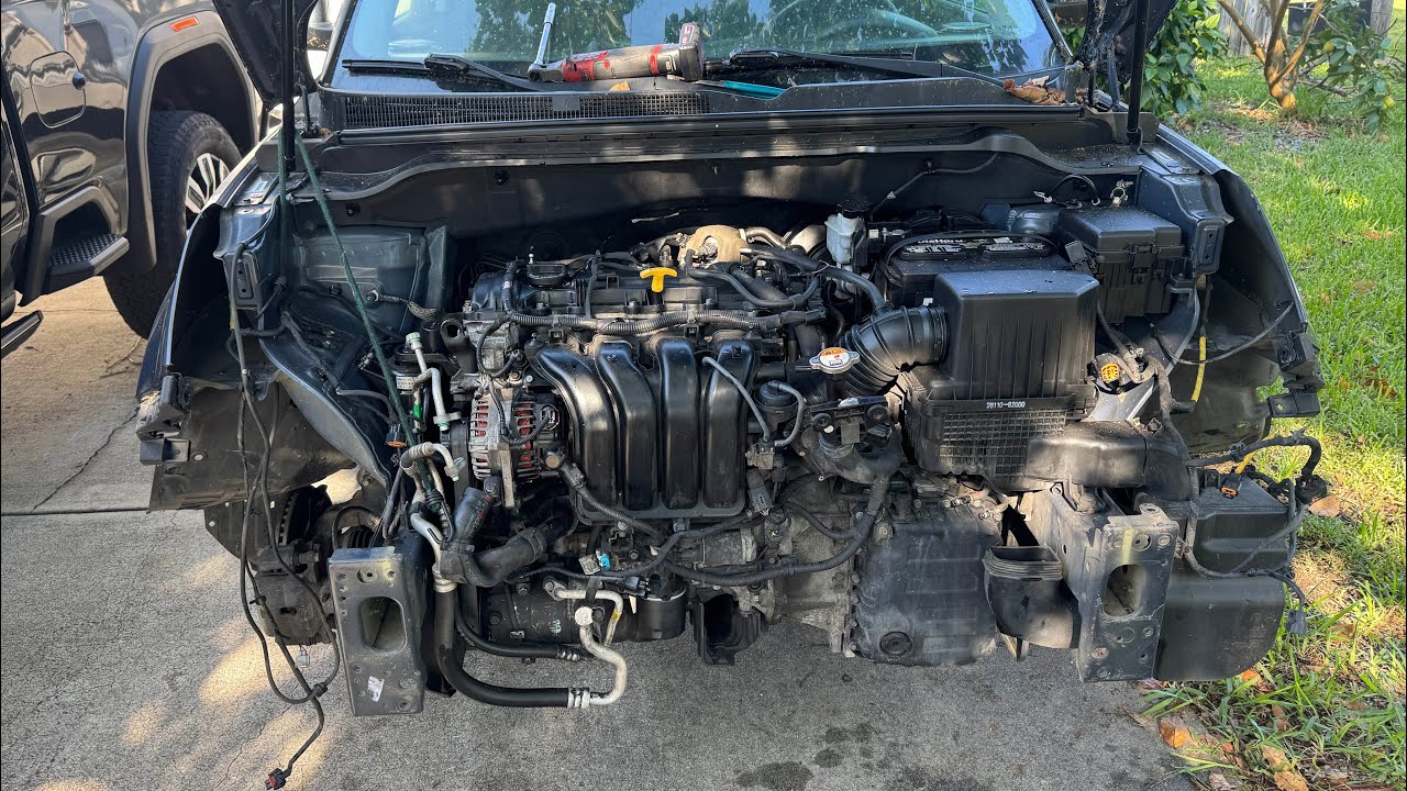 KIA SOUL ENGINE SWAP - FASTEST METHOD - YouTube
