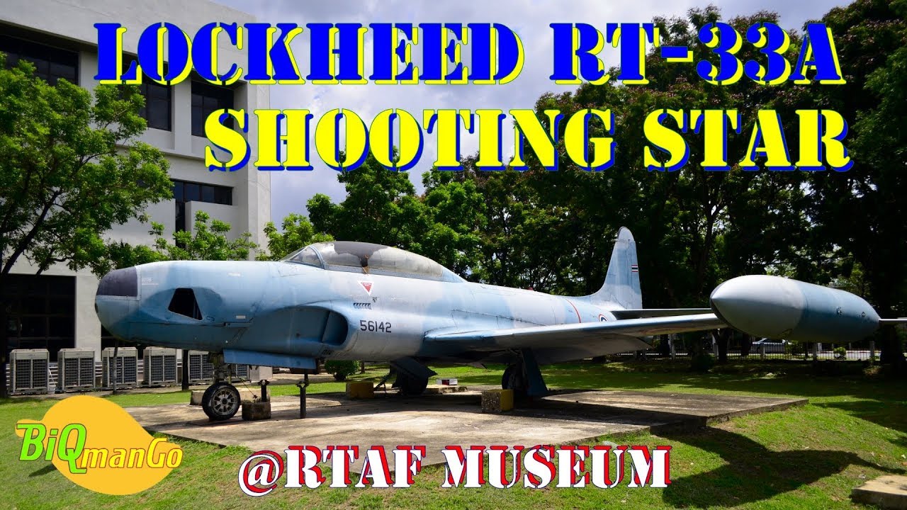 Lockheed RT-33A T-Bird - YouTube