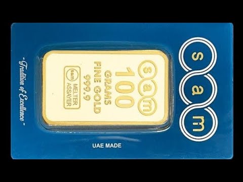 SAM GOLD 24ct 999.9 PURITY / UAE MADE - YouTube