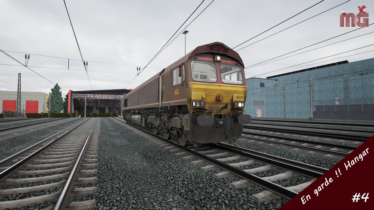 Train Sim World 3 - En garde !! Hangar avec la Class 66 RHTT - YouTube