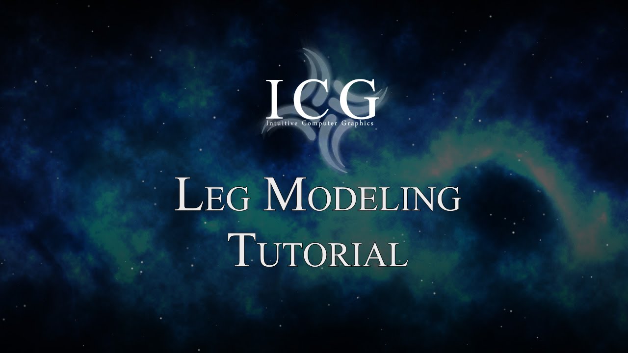 Leg Modeling Tutorial - YouTube
