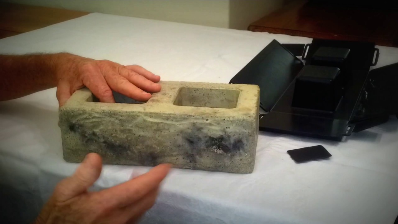 Maxi Brick Rockface Mould - YouTube