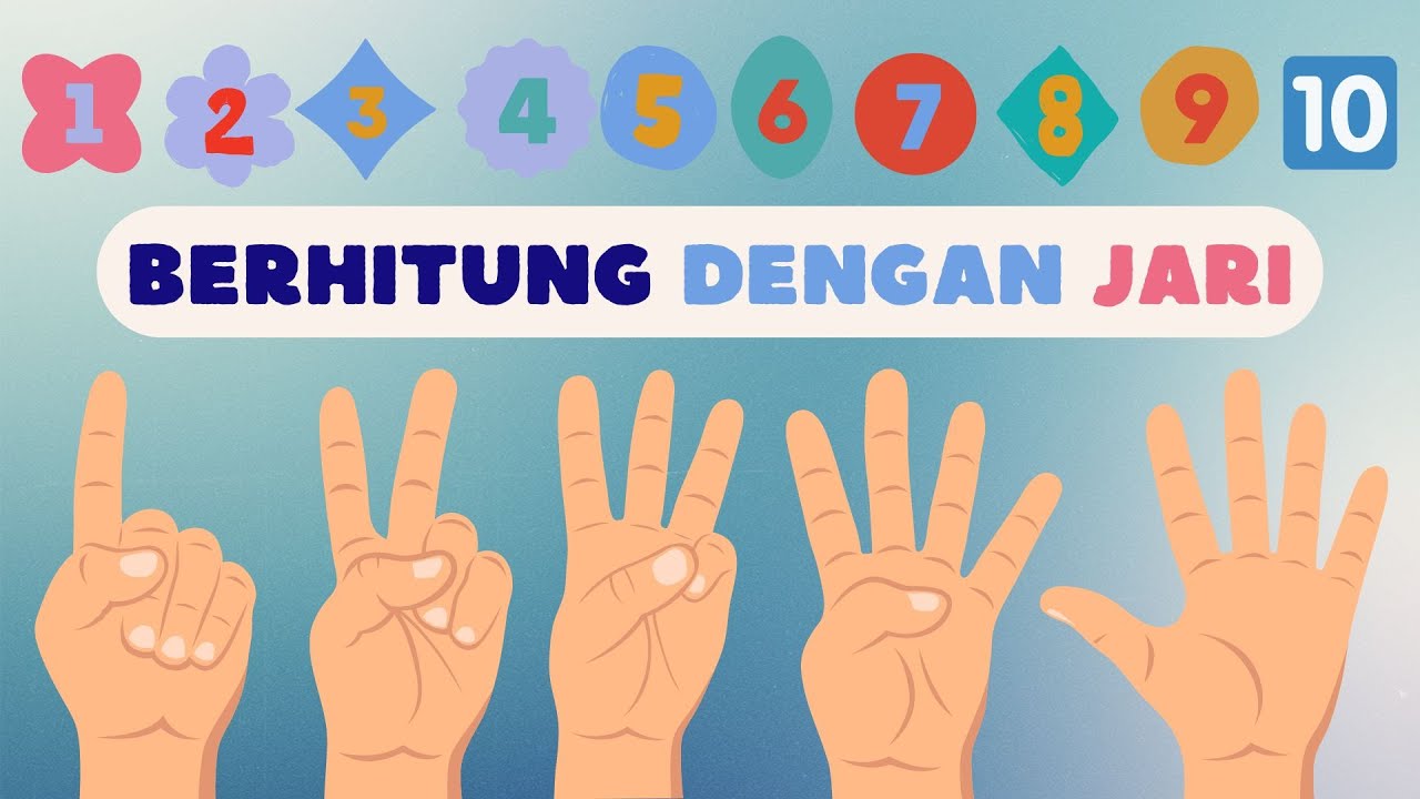 BELAJAR BERHITUNG DENGAN JARI TANGAN BERSAMA JUNIORFLIX | LEARN FUN TO ...