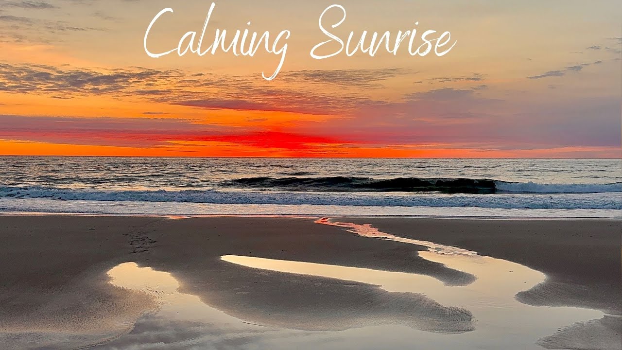 Colorful, Calming Sunrise at Salisbury Beach - Perfect for Relaxation ...
