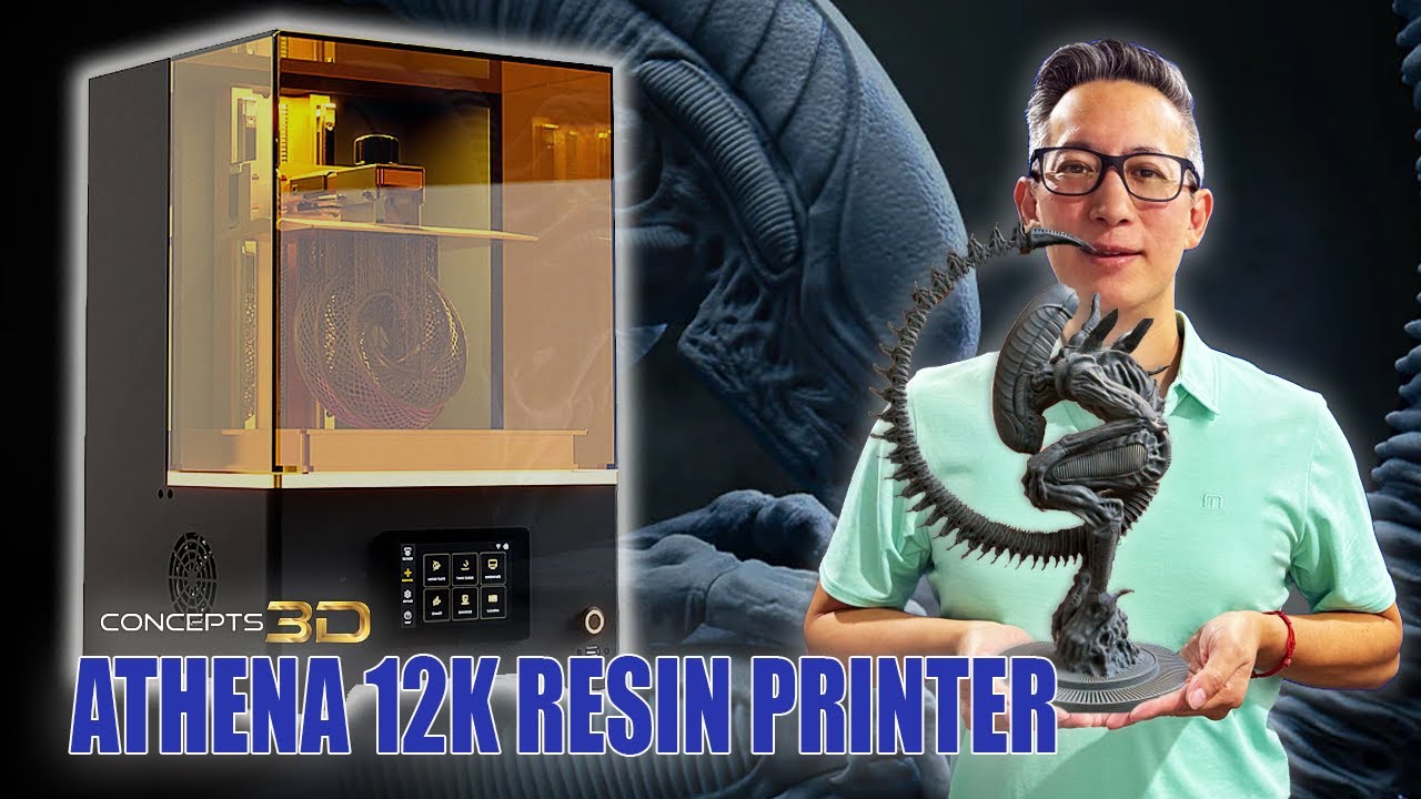 Concepts3D Athena 12K Resin 3D Printer Review: Was It Worth the wait ...