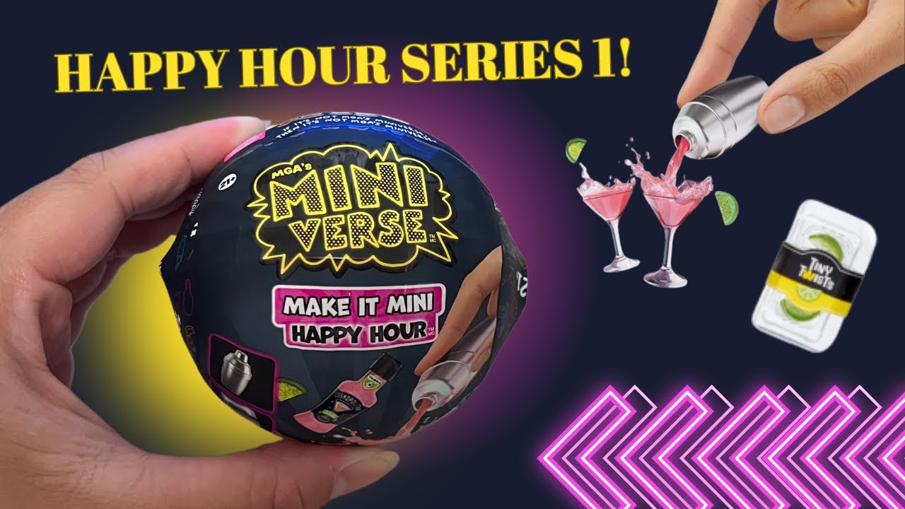 NEW MINIVERSE HAPPY HOUR SERIES 1 | OVERVIEW & SNEAK PEEK - YouTube