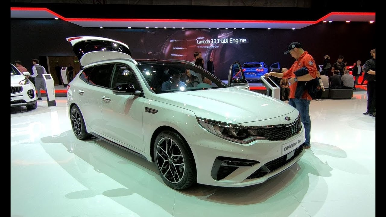 KIA OPTIMA SW SPORTSWAGON GT-LINE NEW MODEL 2018 WALKAROUND + INTERIOR ...