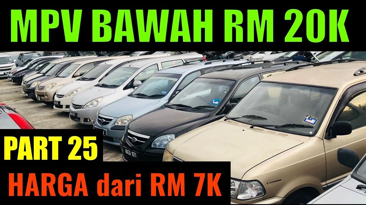 MPV MURAH UNTUK RAKYAT | MPV UNTUK DIJUAL | TOYOTA AVANZA | PROTON ...