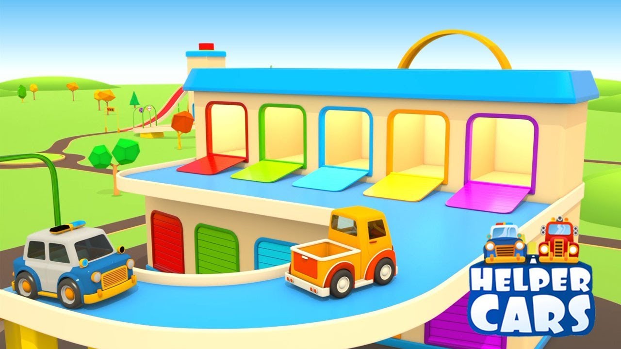 HELPER CARS - NUOVE PUNTATE - Il nuovo garage! - YouTube