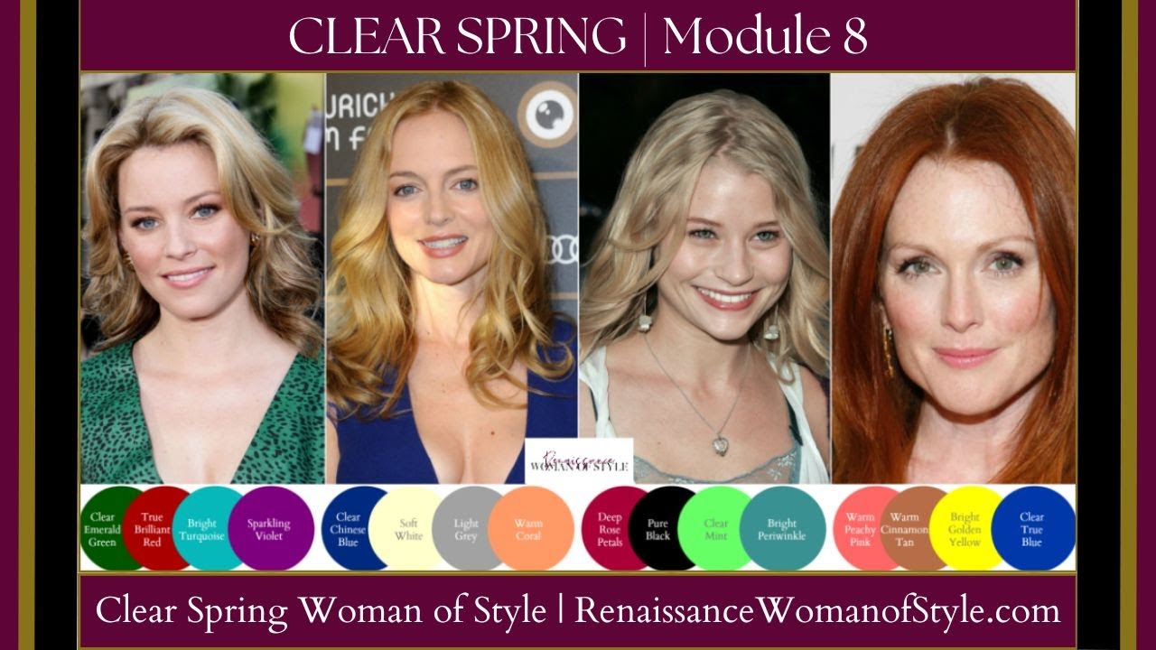 Clear Spring Women: Master Visual Branding with Color and Style - YouTube