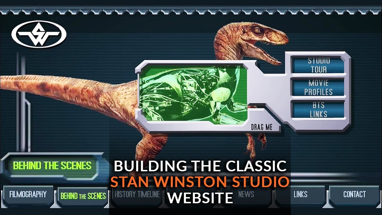 Building the Classic Stan Winston Studio Website - YouTube