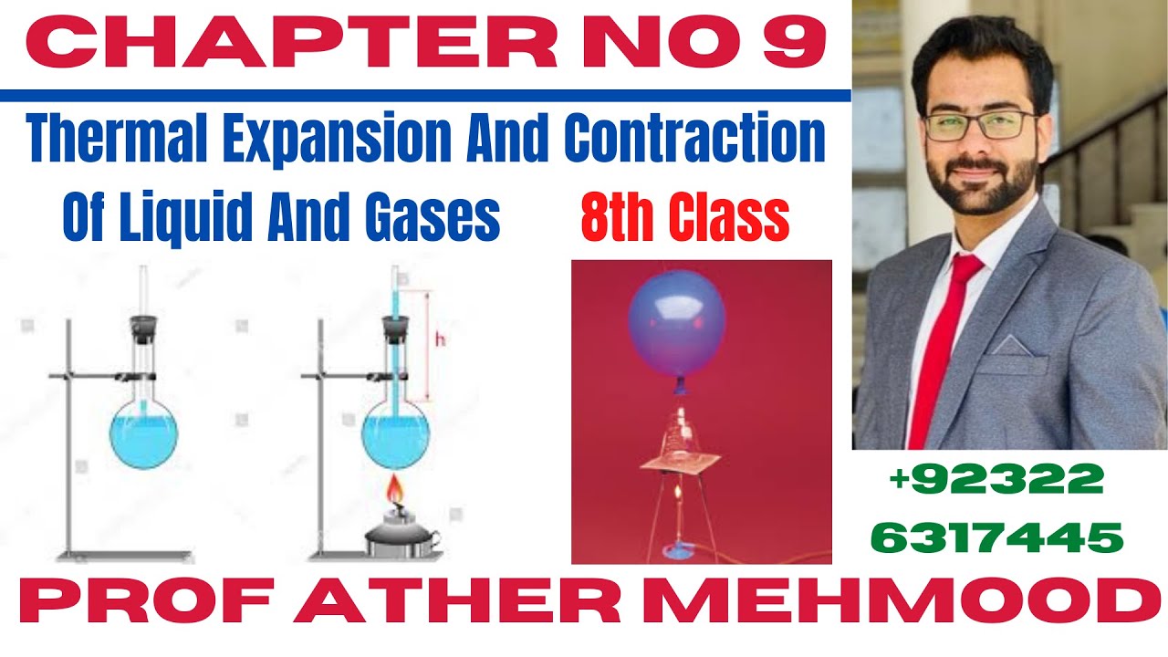 8th Class General Science-Ch no 9-Thermal Expansion And Contraction of ...