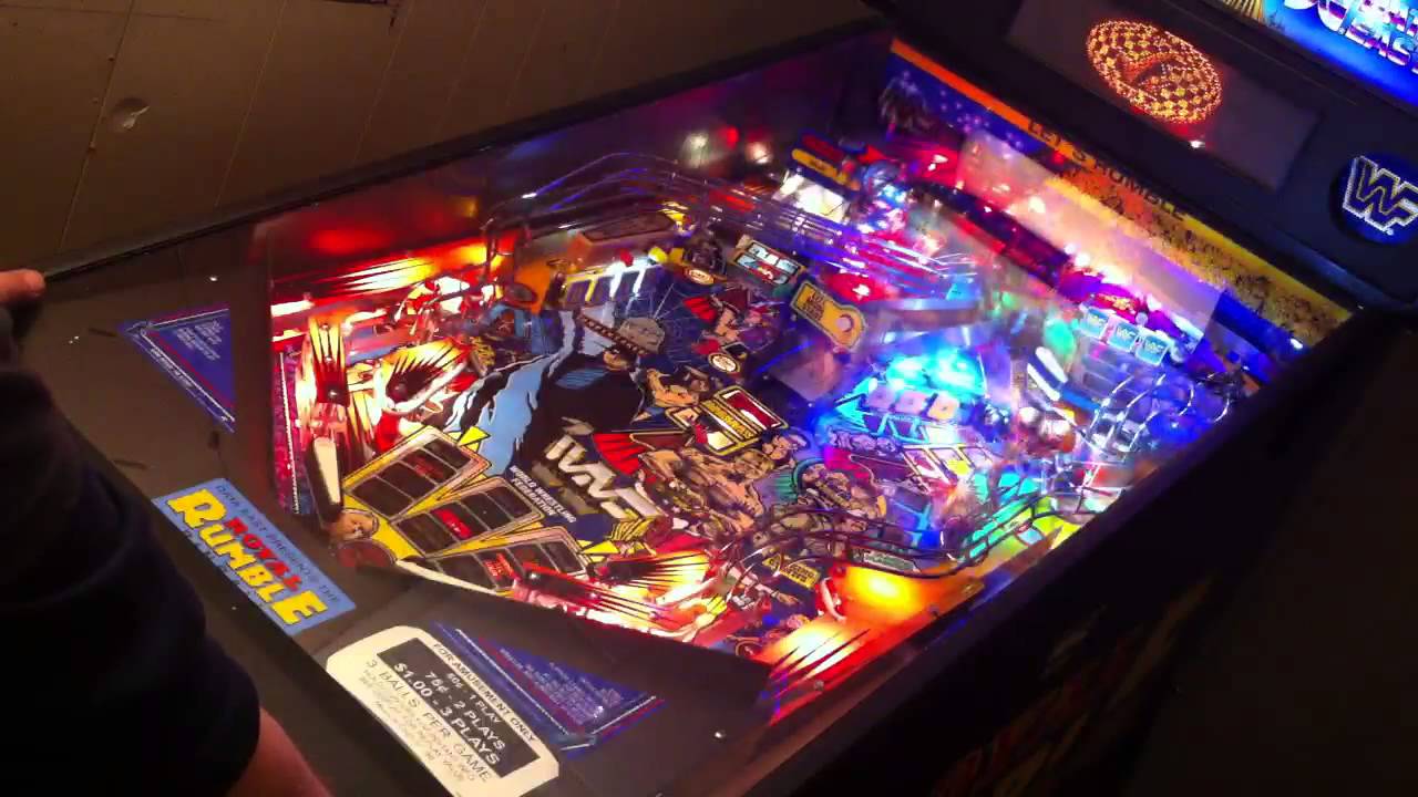 1993 Data East WWF Royal Rumble Pinball - YouTube