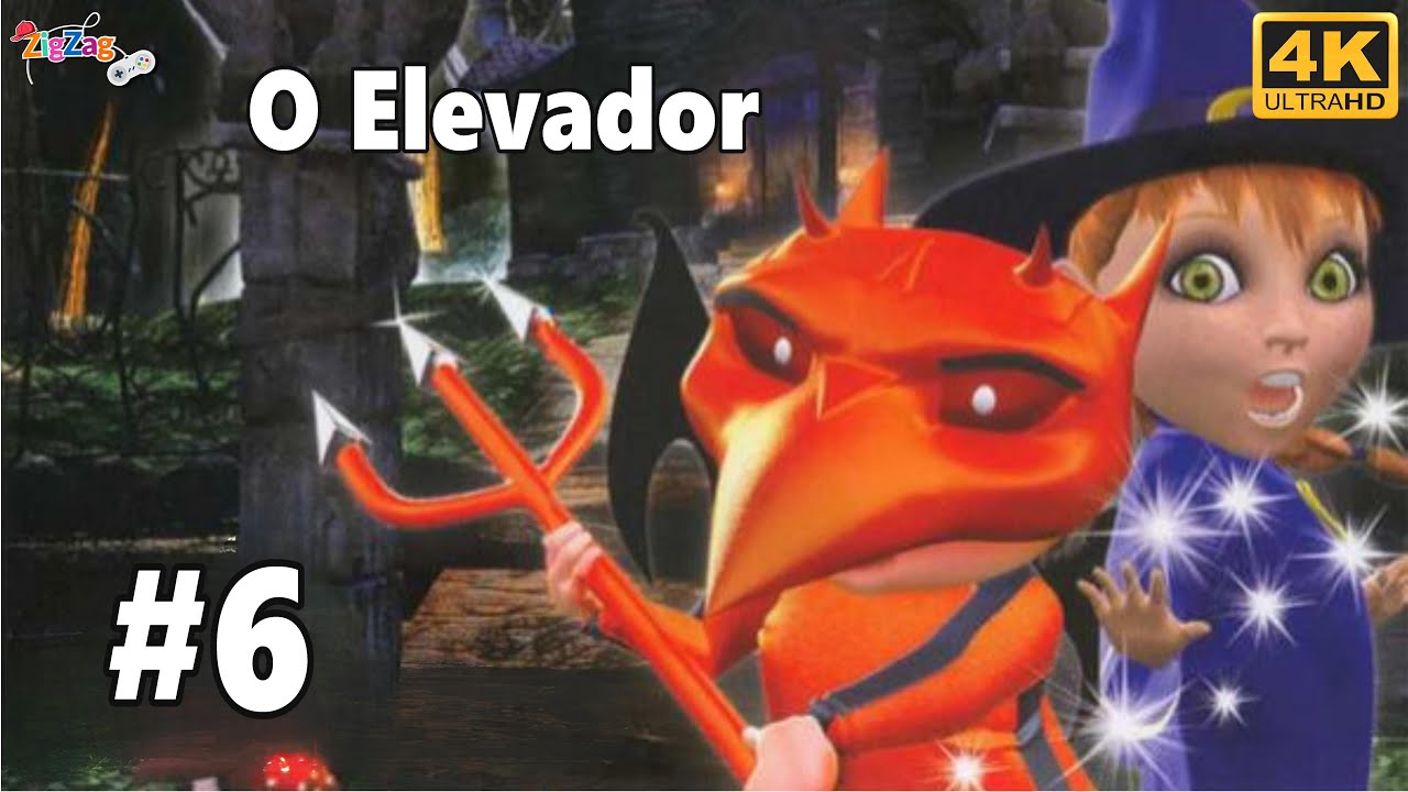 Castleween #6 | O Elevador | Português PS2 4K @ZigZagGamerPT - YouTube