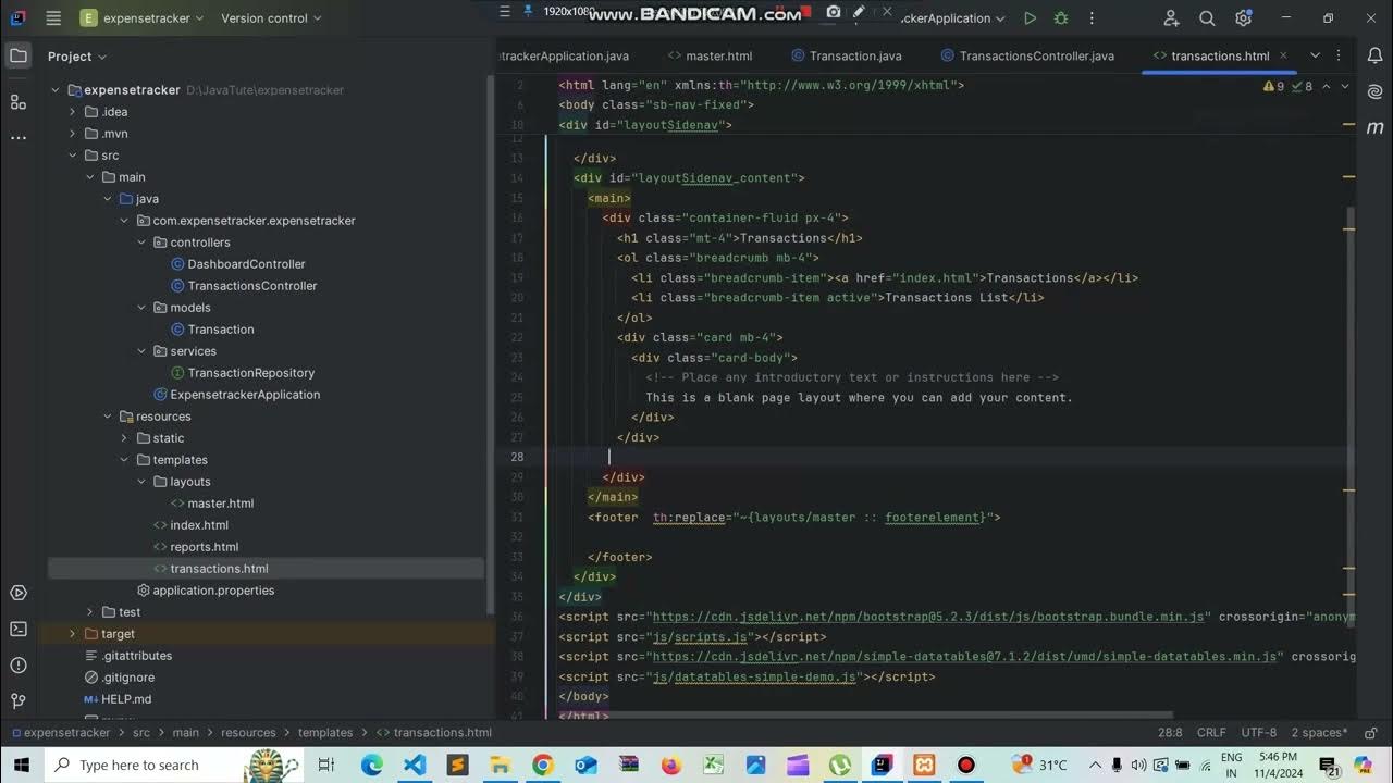 Creating Transaction Functionality in Java Spring Boot - Validation, Routing, and More # ...