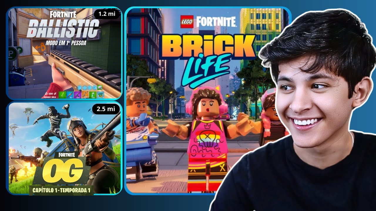 Mapa Secreto Da Cidade De Lego LEGO FORTNITE BRICK LIFE: Descubra
