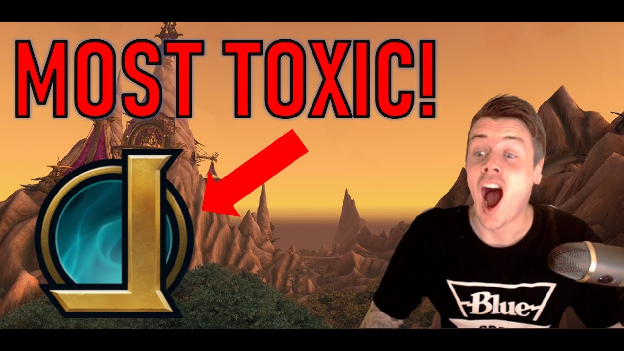 LEAGUE OF LEGENDS THE MOST TOXIC GAME EVER - YouTube