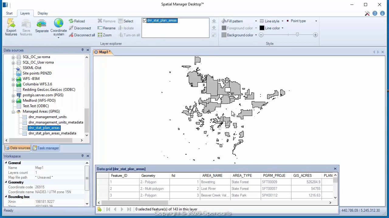 Import or load GeoPackage files (Desktop) - Spatial Manager Blog - YouTube