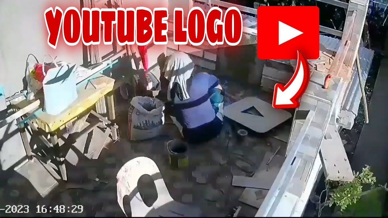 YOUTUBE LOGO DESIGN IN THE WALL | #youtubelogo #youtubelogodesign # ...