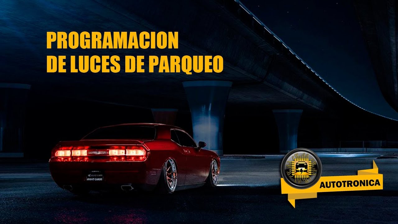 ON OFF LUCES DE PARQUEO AUTOMOTRIZ - YouTube