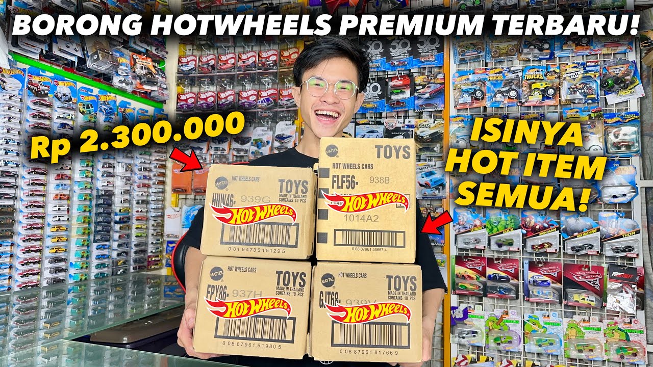 ISINYA HOT ITEM SEMUA!! BORONG SEMUA HOTWHEELS PREMIUM TERBARU SEHARGA ...