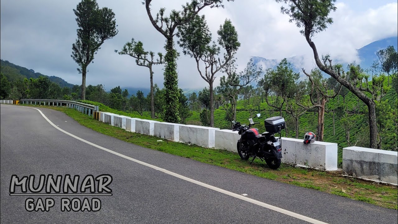 Munnar Gap Road Bike Ride | Lockhart Estate | Devikulam | NH85 | Aerial View | Ride to Munnar ...