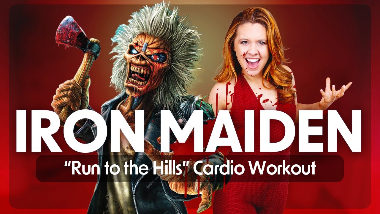 Iron Maiden " Run to the Hills" | Walking Cardio Workout - YouTube