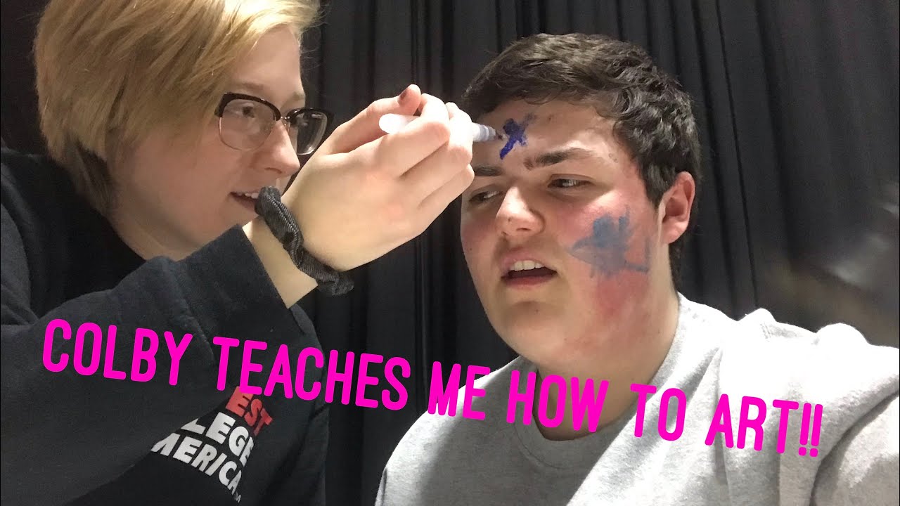 Vlogmas//day 12 I TRY TO ART!! | audrey mead #vlogmasday12 #itrytoart # ...