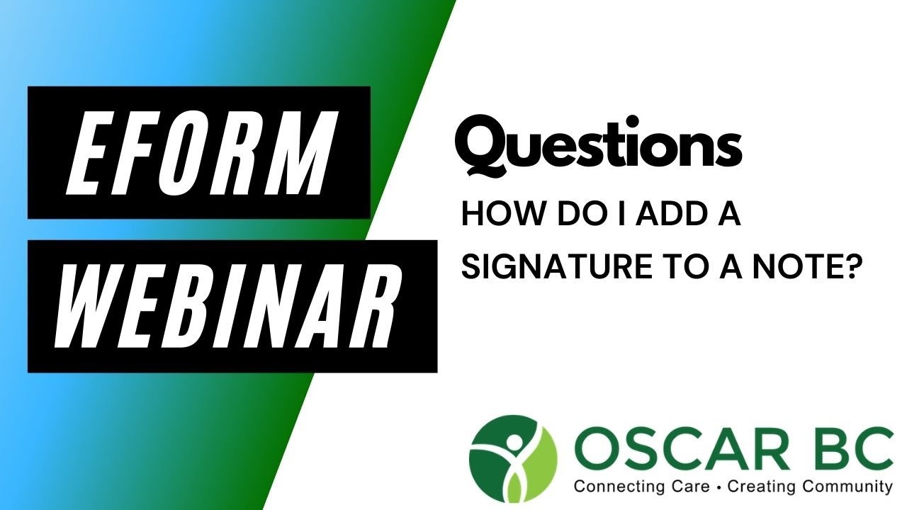 How to Add a Signature to a Note - YouTube