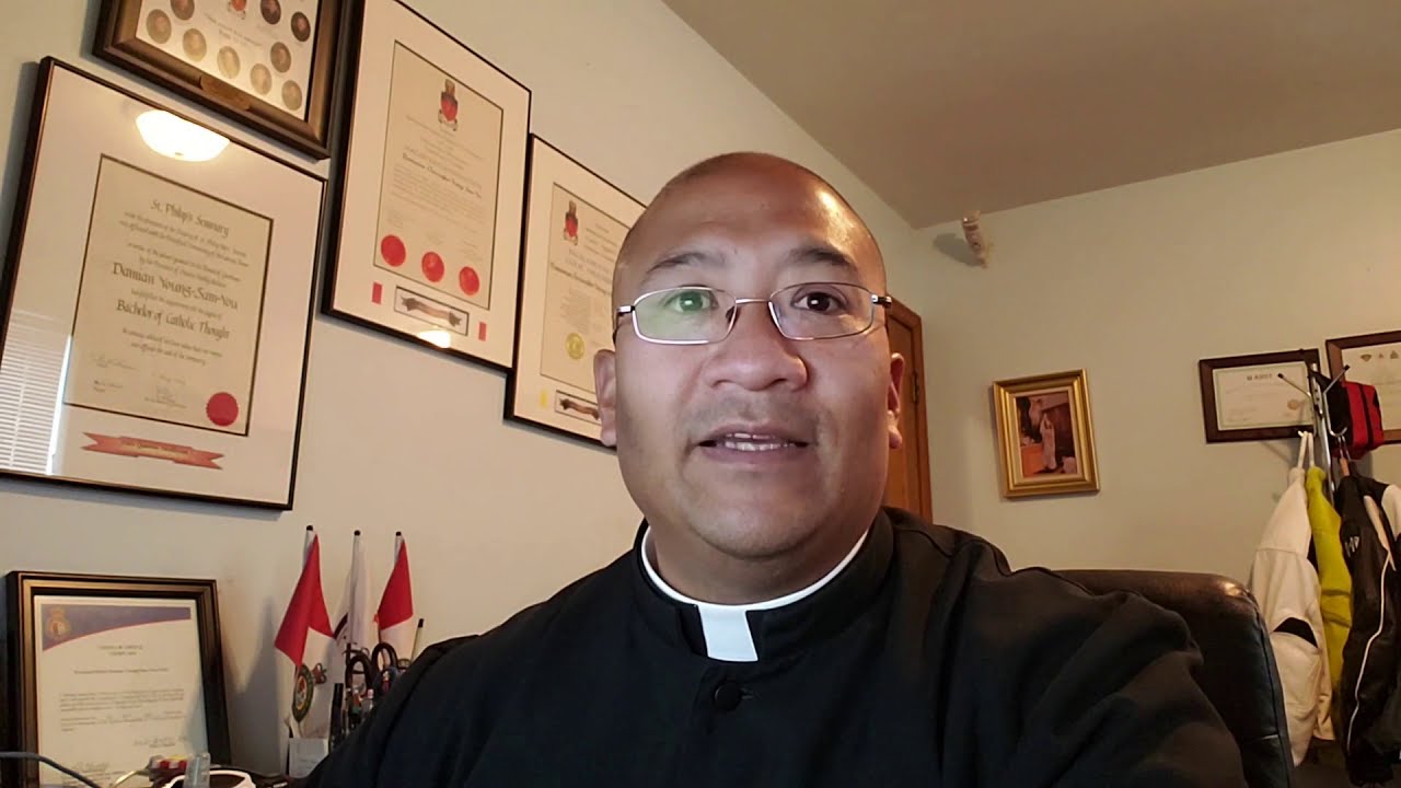 Daily reflection with Fr. Damian Young-Sam-You - Thursday, October 29 ...