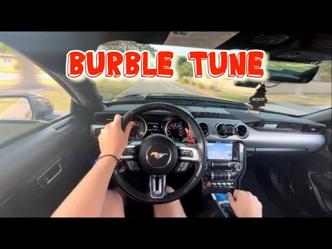 MUSTANG GT 5.0 POV DRIVE (BURBLE TUNE/ STRAIGHT PIPED) - YouTube