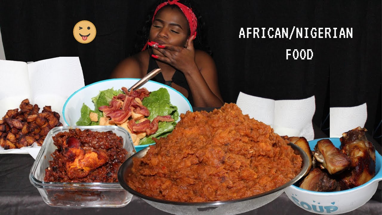 African/Nigerian Food MUKBANG: ASARO - Tale of the tortoise and the hot ...