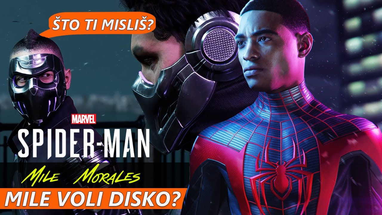 MILE VOLI DISKO - Spider-Man: Miles Morales Recenzija - YouTube