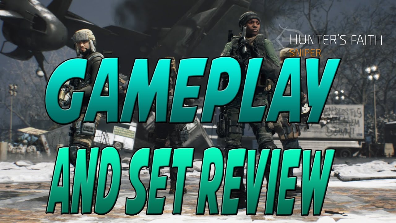 The Division - Hunters Faith Set Review & Gameplay (Is it good?) - YouTube