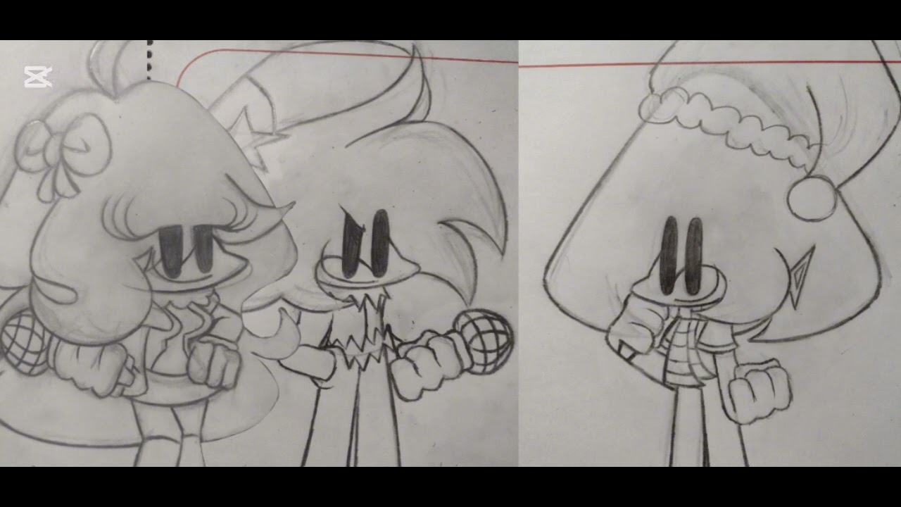 [FNF] Amigos Navideños (Slaybells But Boyfriend, Girlfriend And Angel ...