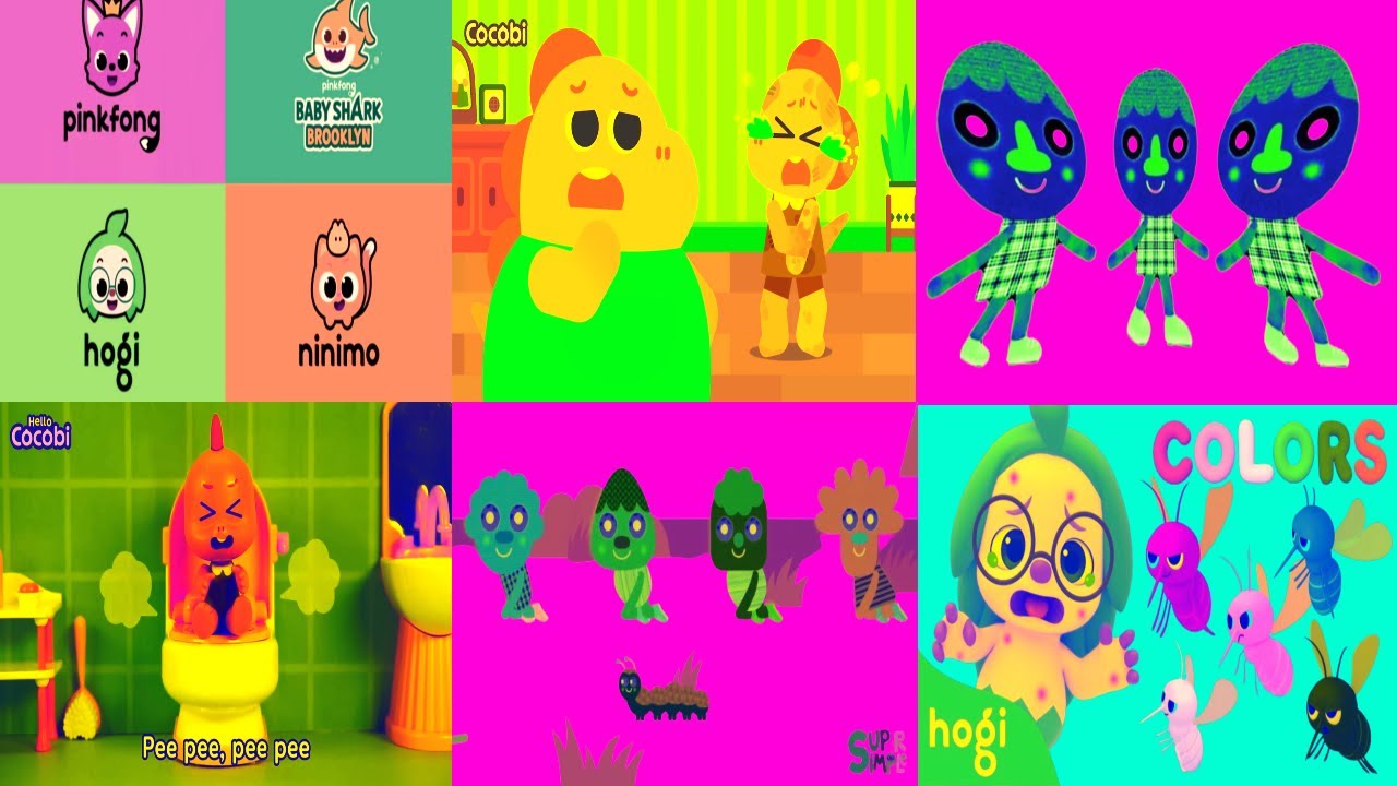 Cocobi " The Toilet Song ", NOODLE AND PALS, Hogi Itchy Effects ...