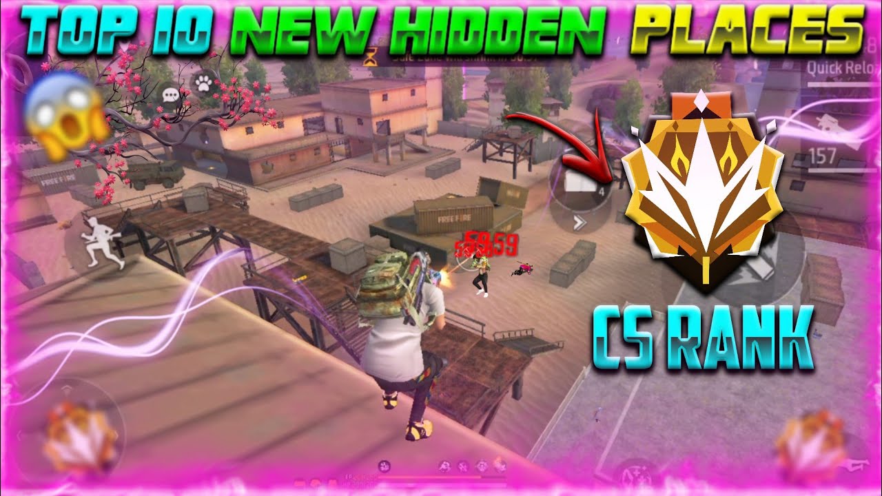 TOP 10 CS RANK HIDDEN PLACES AND TIPS AND TRICKS 🥳 NEW SEASON - YouTube