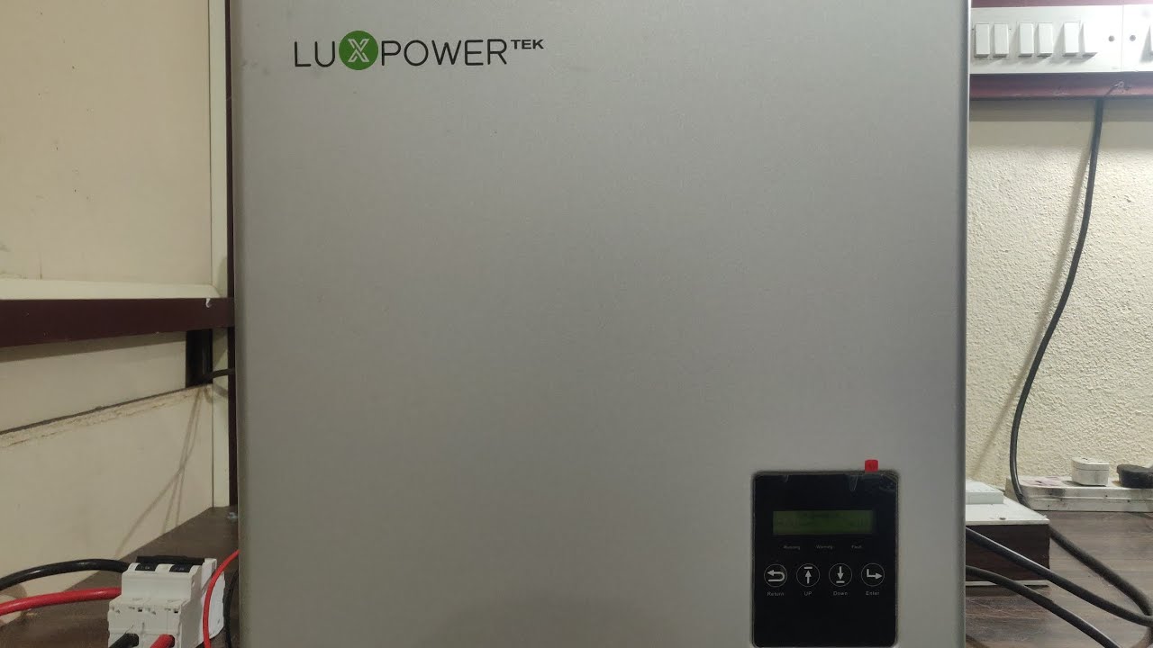 LUX POWER HYBRID 6KW SOLAR INVERTER & 48v 100 AH BITEC Lithium ...