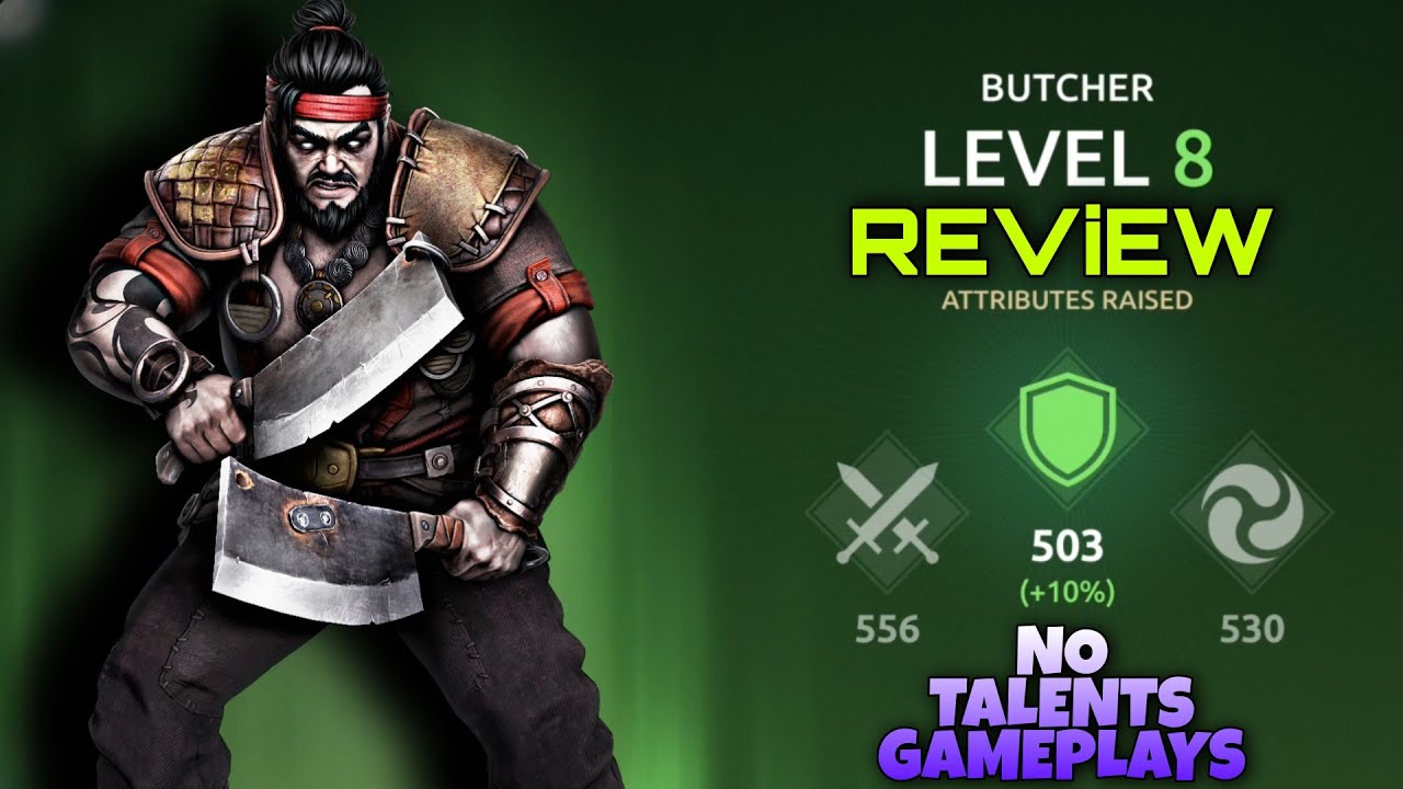 LEVEL 8!! BUTCHER in PVP with 0 TALENTS - Shadow Fight Arena - YouTube