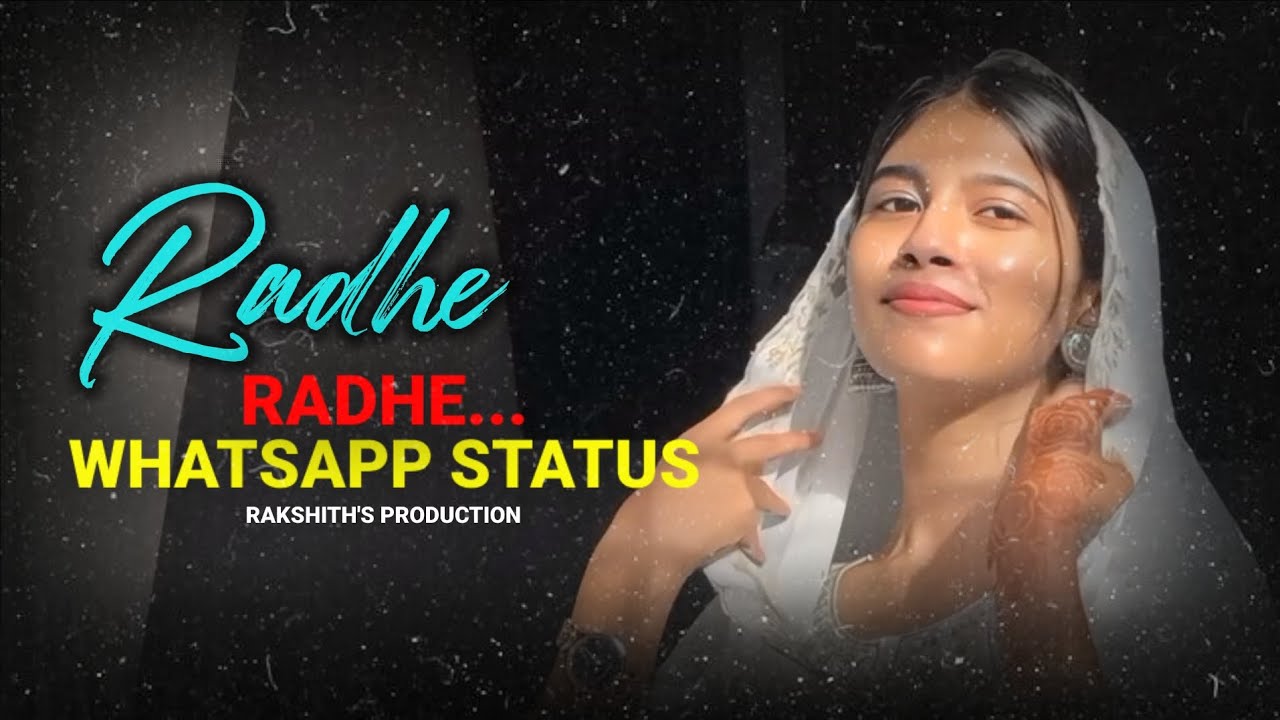 Radhe Radhe Kannada WhatsApp Status | Charminar Kannada Movie | Rakshith's Production - YouTube ...
