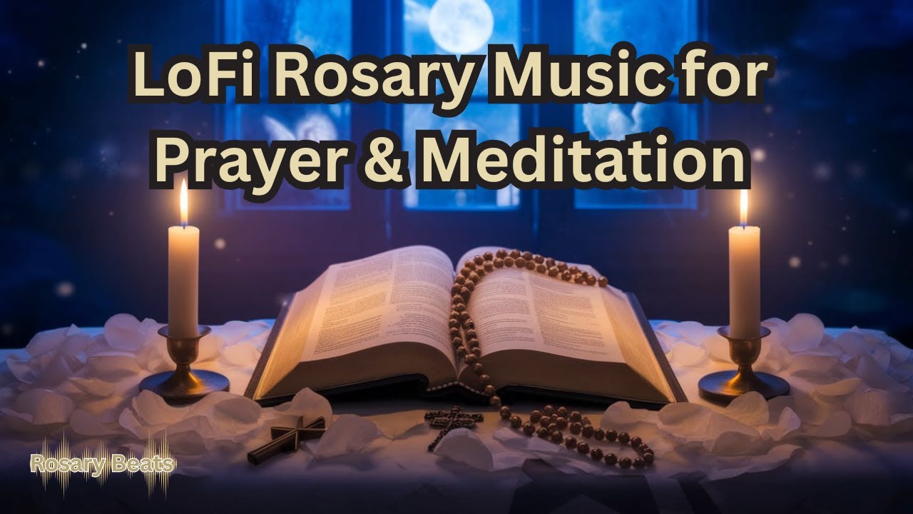 LoFi Rosary Music for Prayer & Meditation | Peaceful Catholic ...