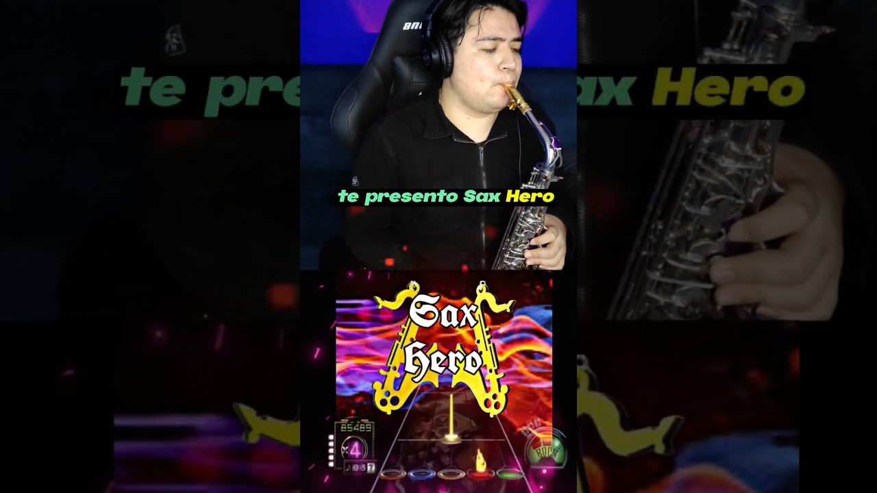 DE LOS CREADORES DE GUITAR HERO LLEGA SAX HERO 🎷🔥 #saxophone #viral # ...